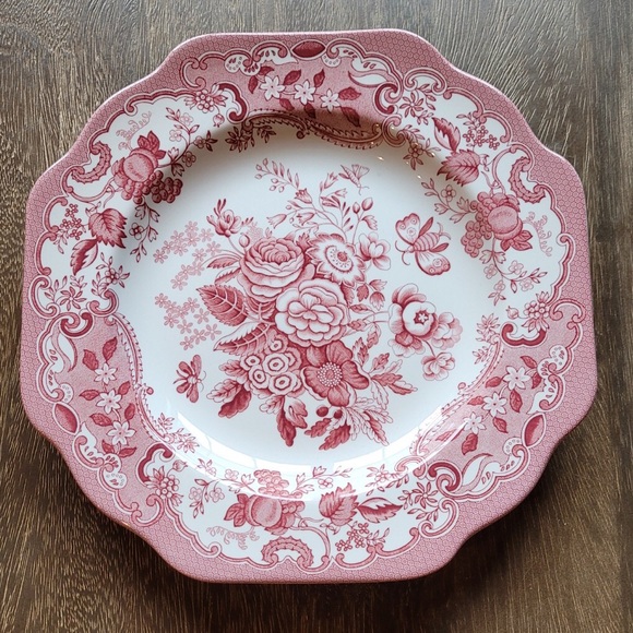 Spode | Dining | Spode Archive Collection Blue Rose Pattern In Red ...